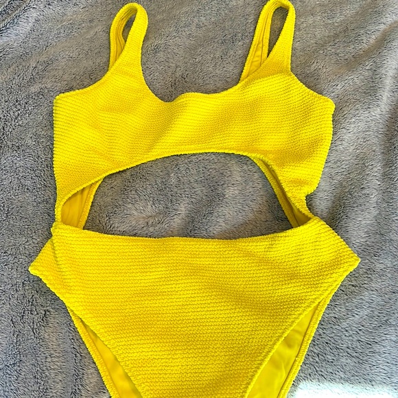 Swim | Banana Yellow Swim Suit | Poshmark